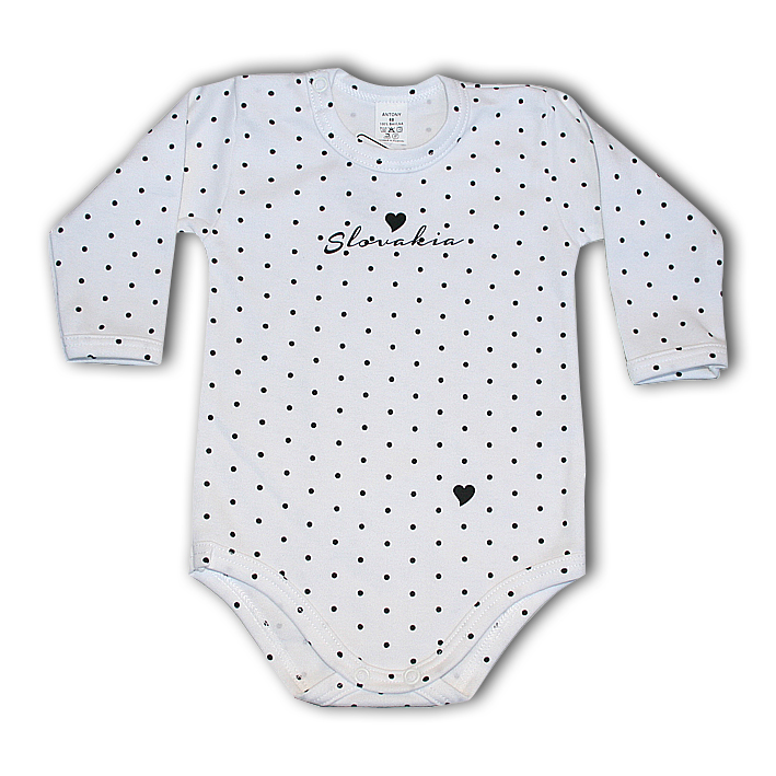 Detské body Slovakia Srdce biele 80
