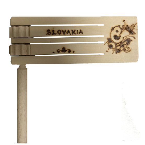 Drevený rapkáč Slovakia dvojradový
